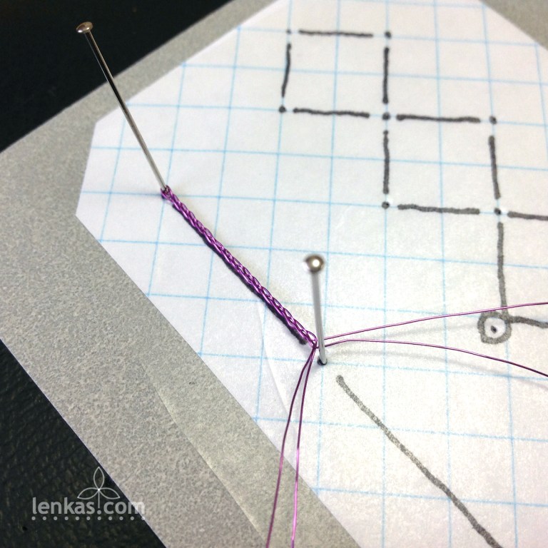 Free Trial Pattern for Wire Lace | Lenka's Way of Lace