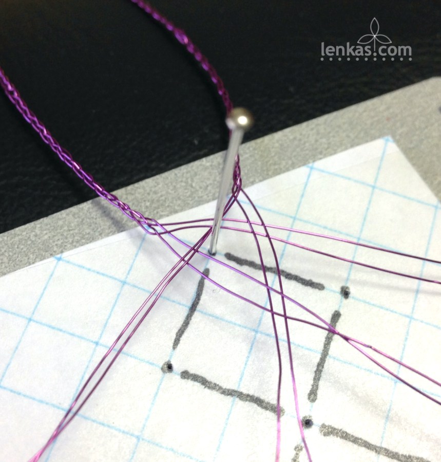 Free Trial Pattern for Wire Lace | Lenka's Way of Lace