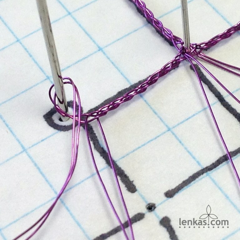 Free Trial Pattern for Wire Lace | Lenka's Way of Lace