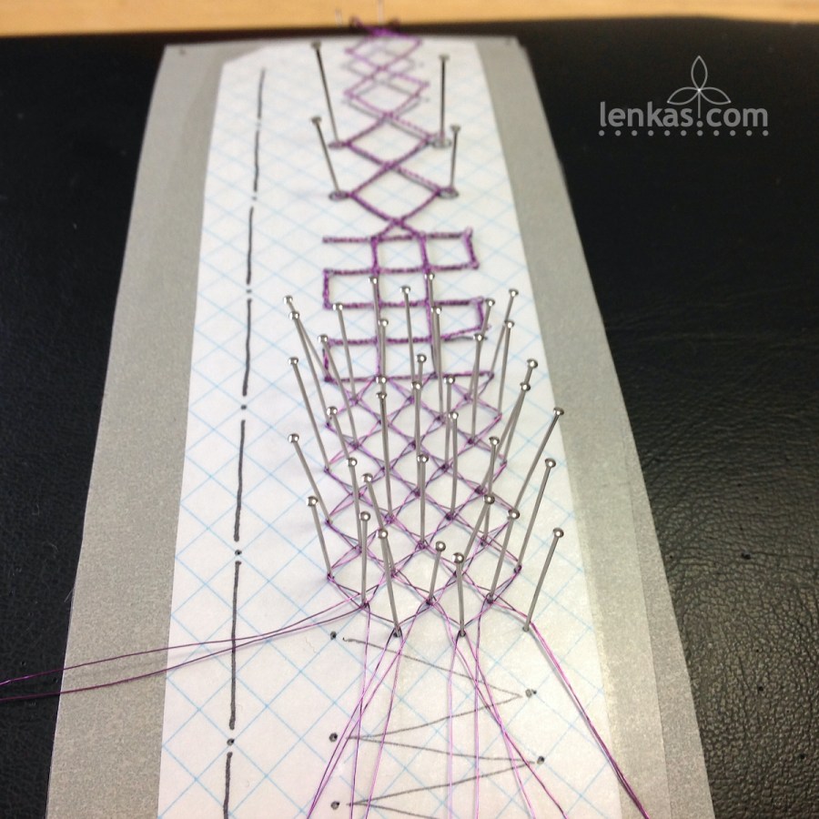 Free Trial Pattern for Wire Lace | Lenka's Way of Lace