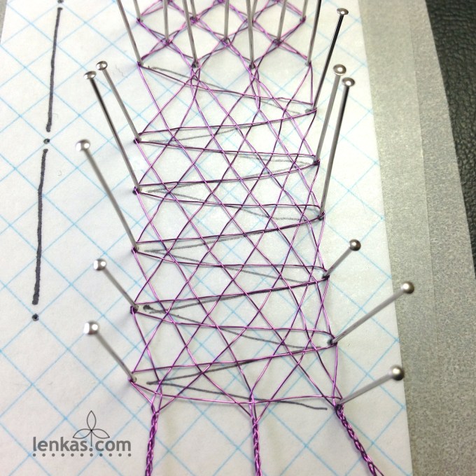 Free Trial Pattern for Wire Lace | Lenka's Way of Lace