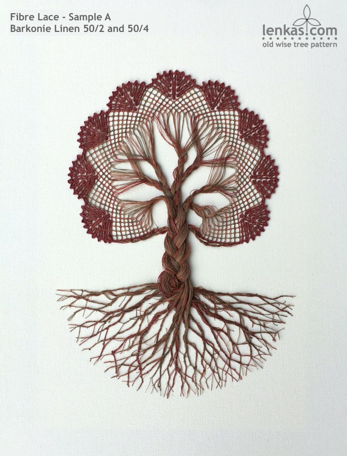 Old Wise Tree Pattern and Tutorial | Lenka's Way of Lace