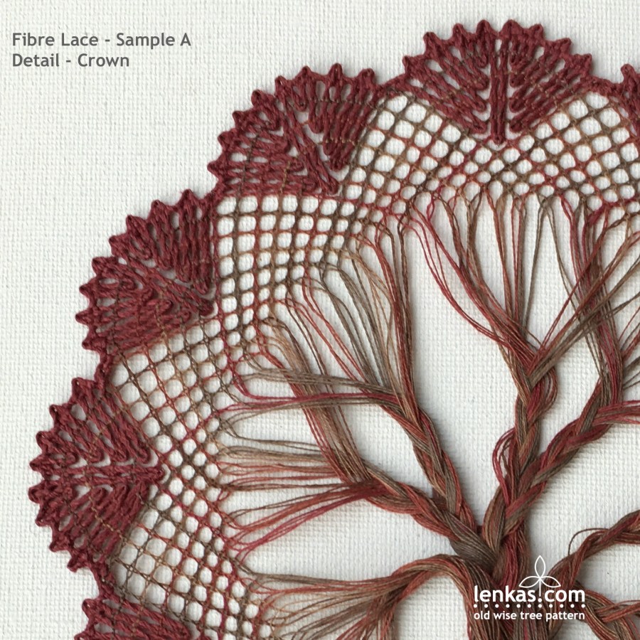 Old Wise Tree Pattern and Tutorial | Lenka's Way of Lace