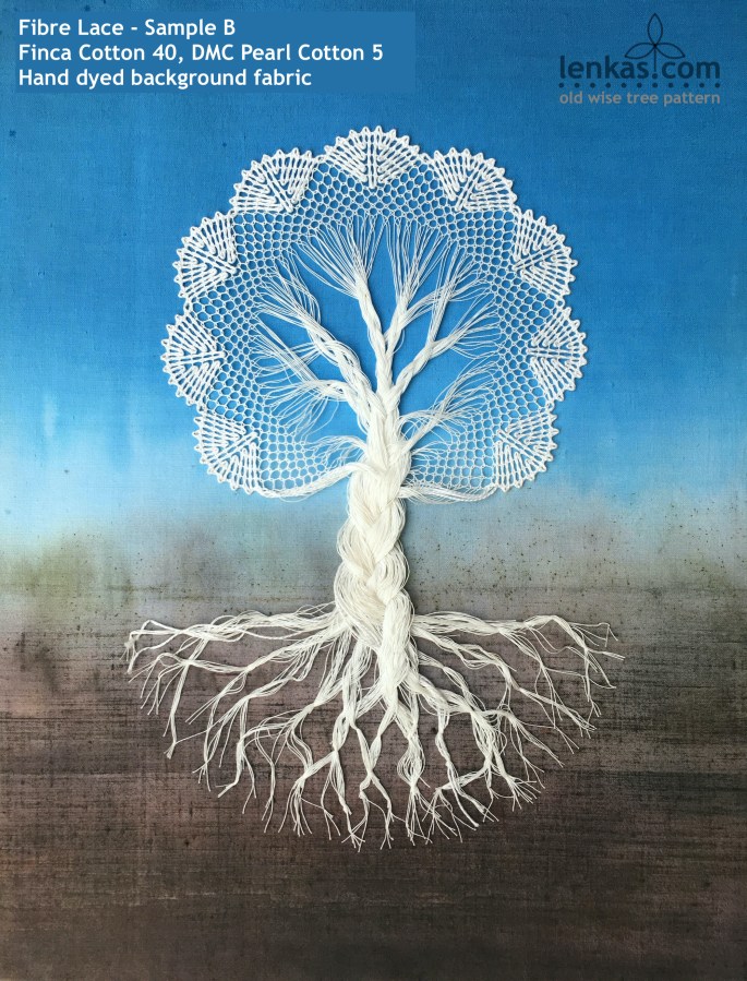 Old Wise Tree Pattern and Tutorial | Lenka's Way of Lace