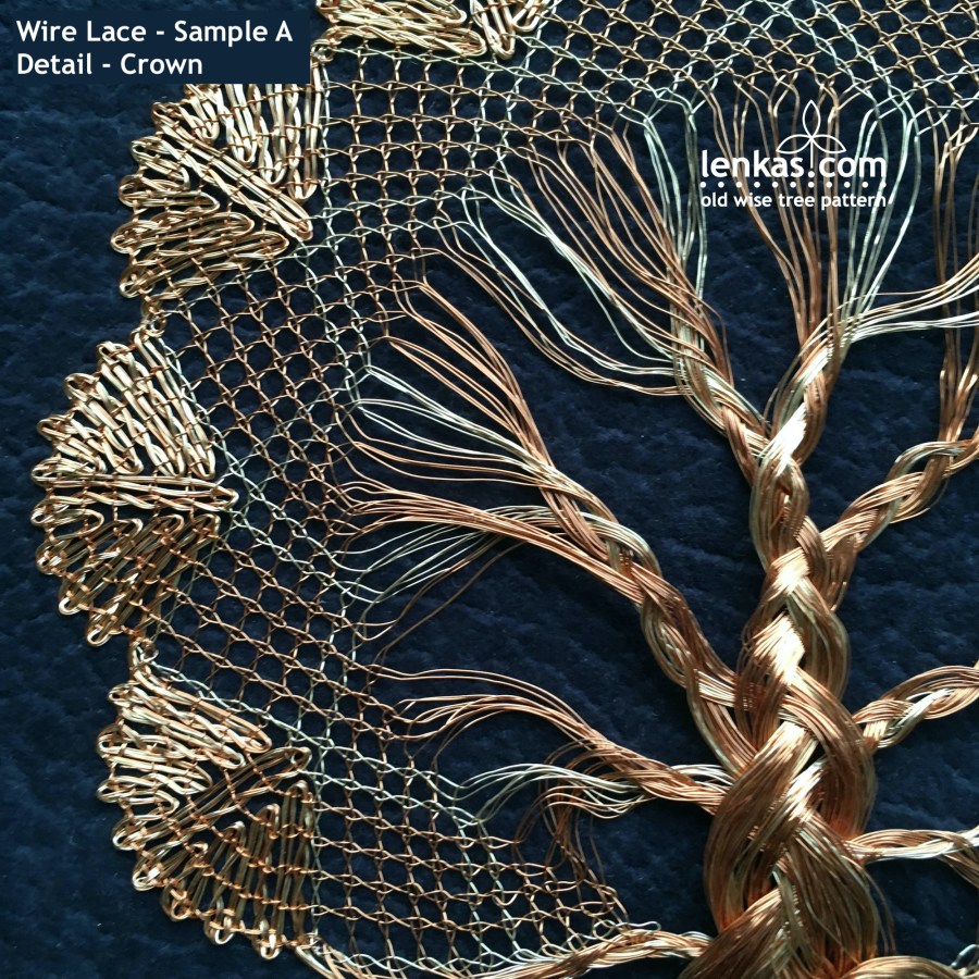 Old Wise Tree Pattern and Tutorial | Lenka's Way of Lace
