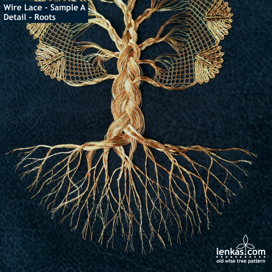 Old Wise Tree Pattern and Tutorial | Lenka's Way of Lace