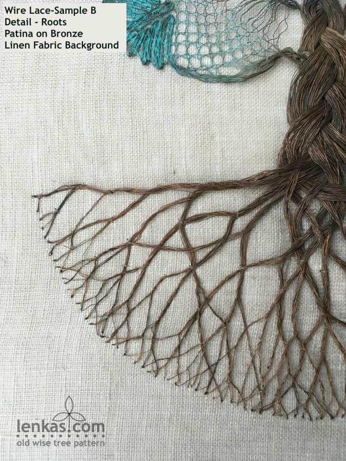 Old Wise Tree Pattern and Tutorial | Lenka's Way of Lace