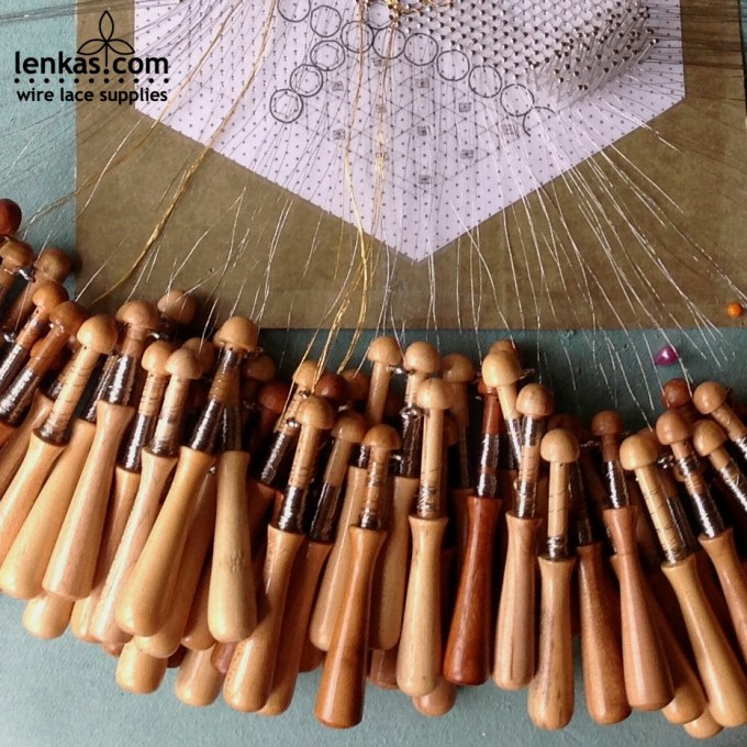 Lenka’s Bobbins for Wire Lace – Thirty Years of Evolution (1991-2021 ...