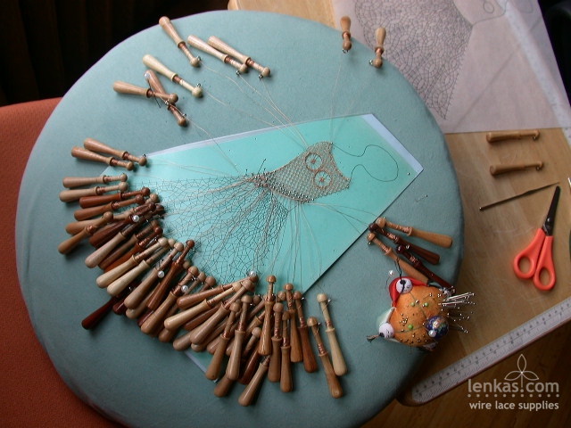 Lenka’s Bobbins for Wire Lace – Thirty Years of Evolution (1991-2021 ...