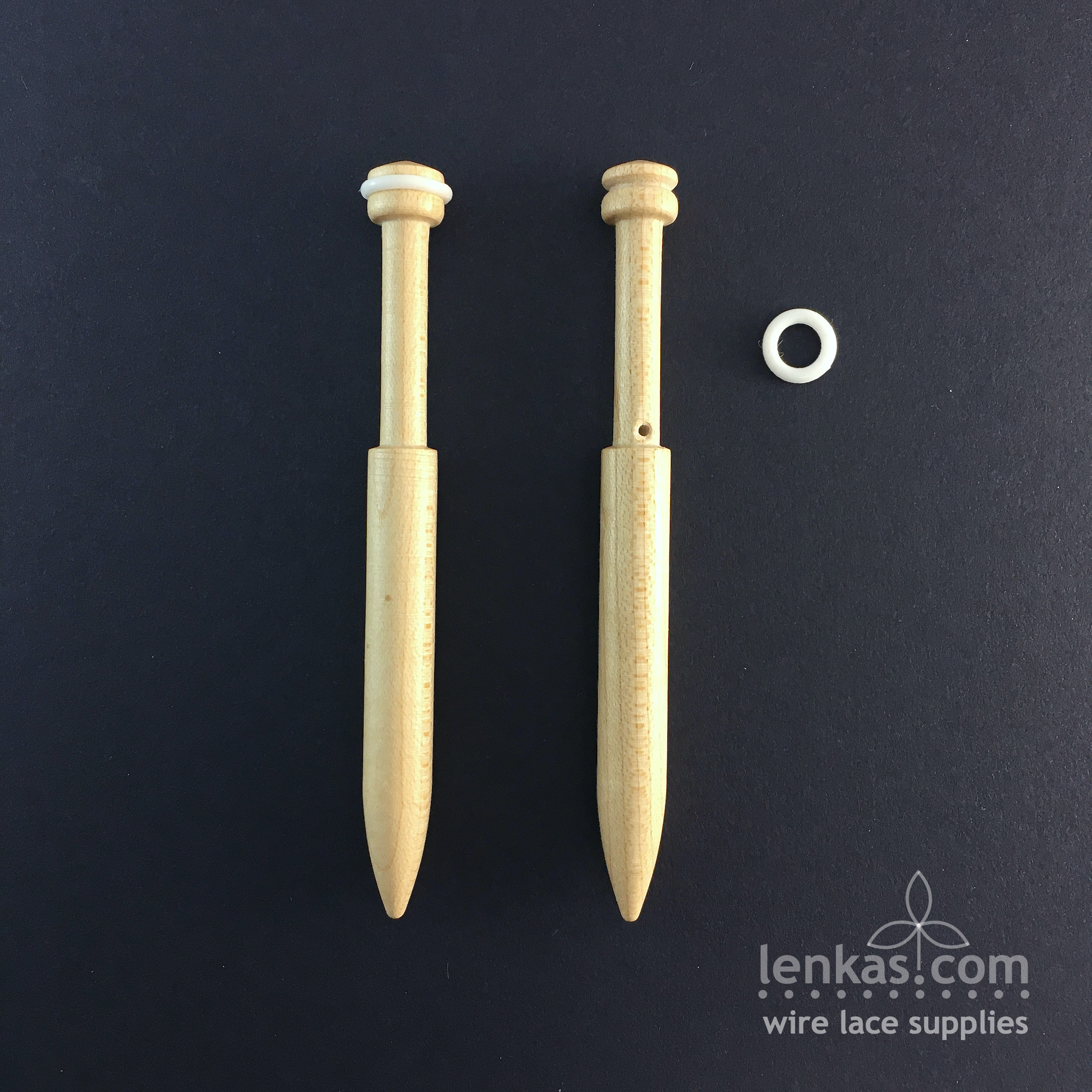 Introducing Lenka’s new medium bobbin for wire lace | Lenka's Way of Lace