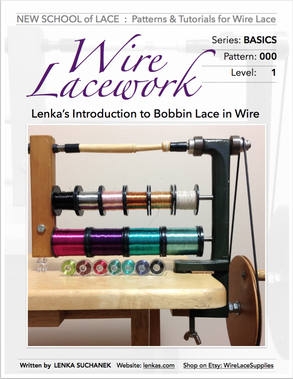 Wire Lace Supplies | Lenka's Way of Lace